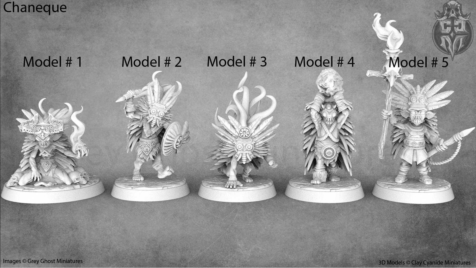 Aztecs Gods Miniatures Mexican Folklore Miniatures Clay - Etsy