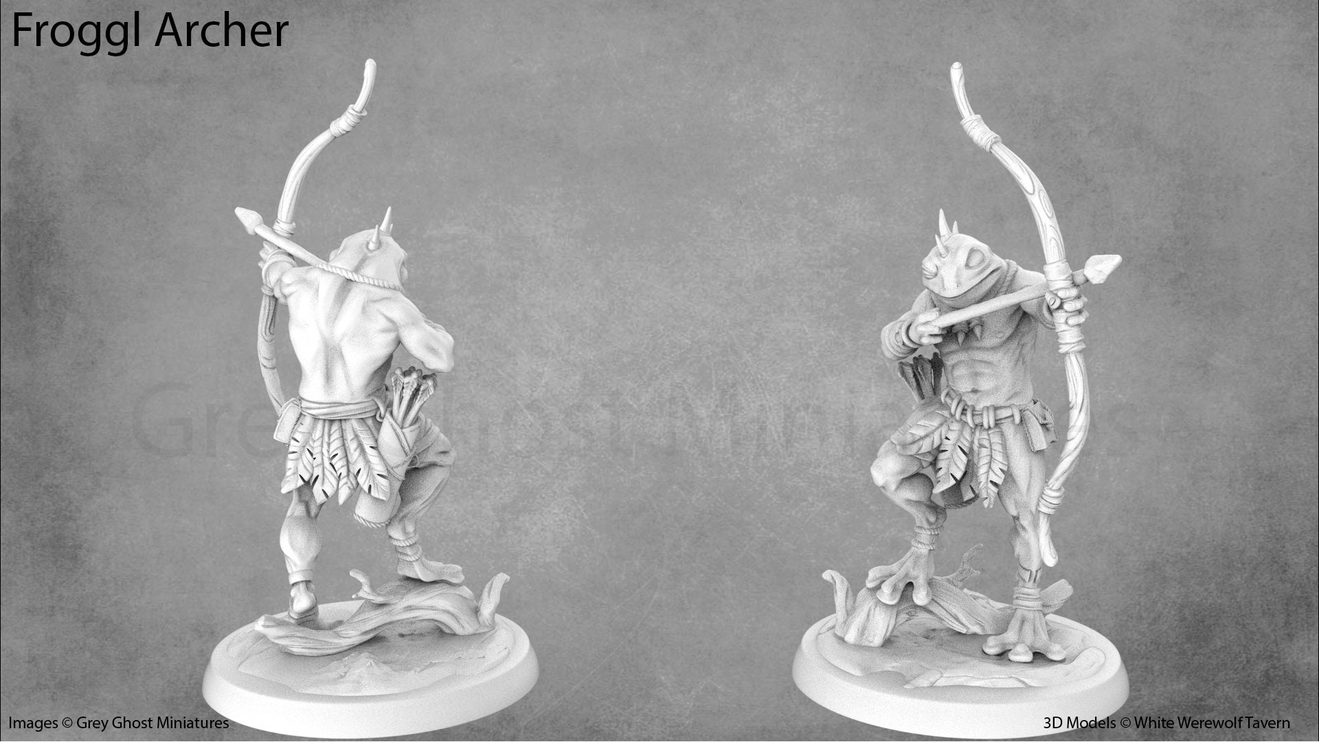 Froggls! Frogmen of the Zarukian Forest | 32mm Miniature | 28mm ...