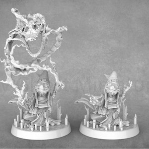 Frogmancer Miniature | Frog Miniatures | Mage Miniatures | Mini Monster ...