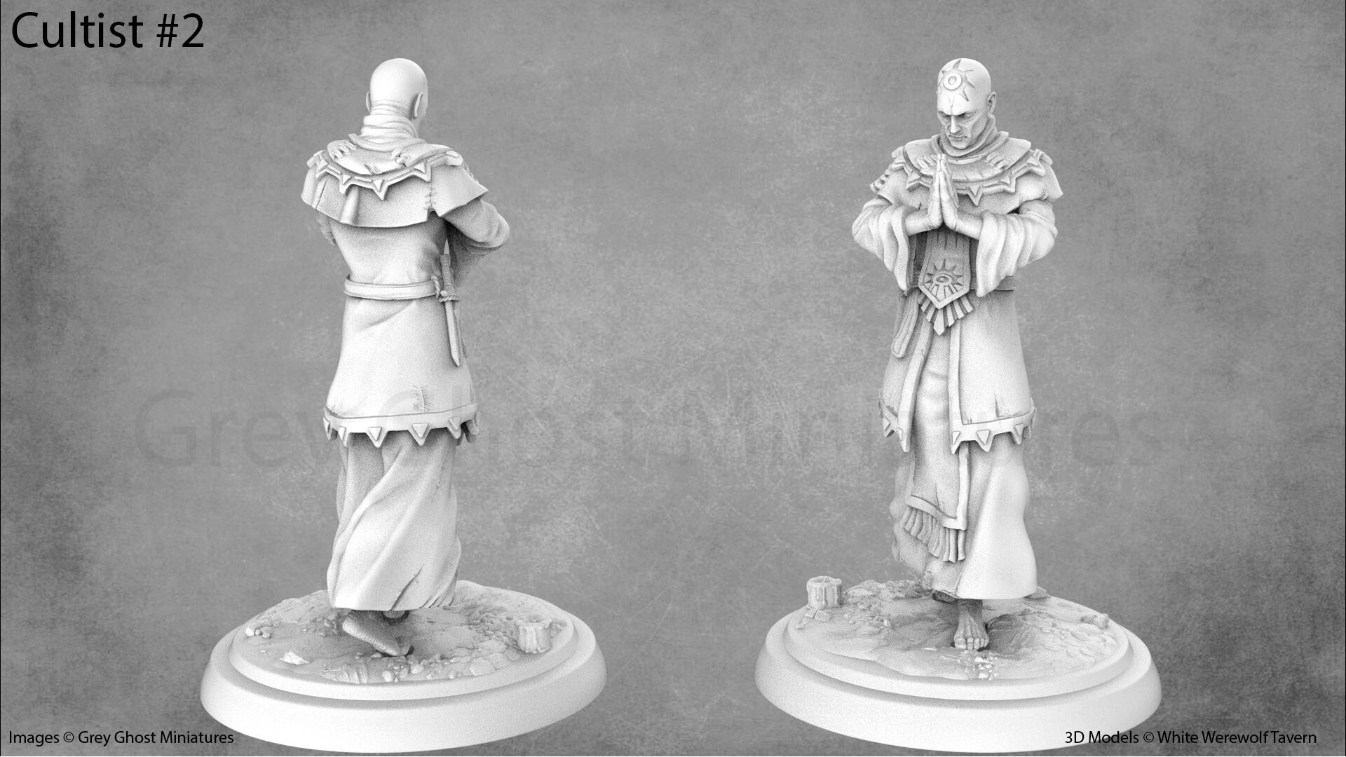 Highly Detailed Cultist Miniatures Executioner Assassin | Etsy