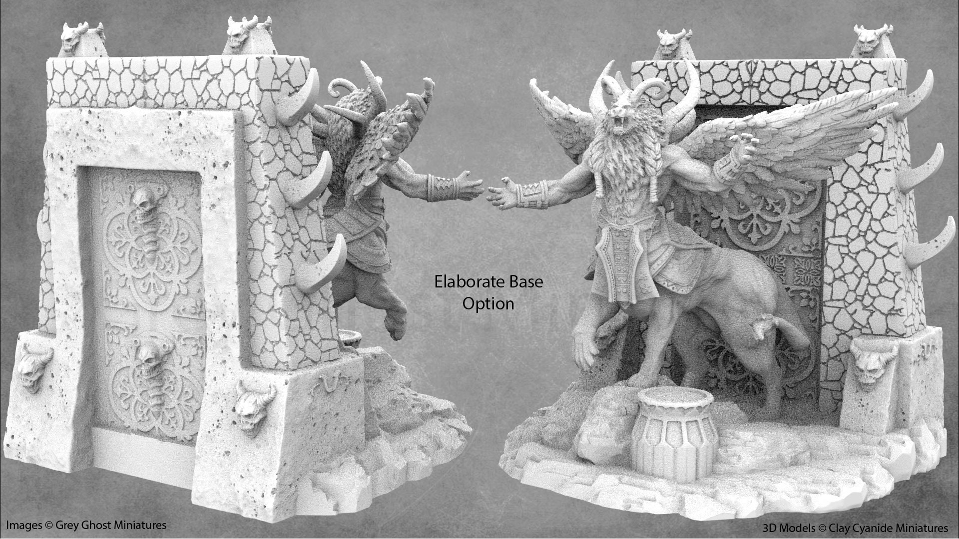 Nergal Guardian of the Netherworld Demon Miniature - Etsy