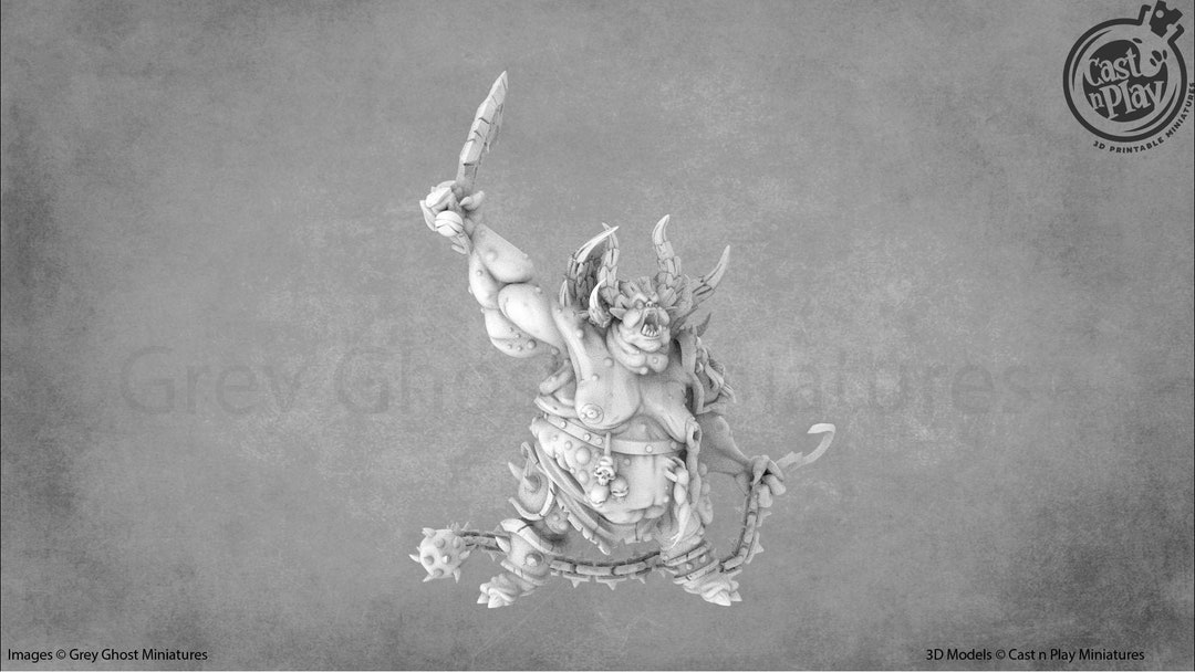 Collection of Demon Models | Depths of Hell | Cast N Play - Etsy