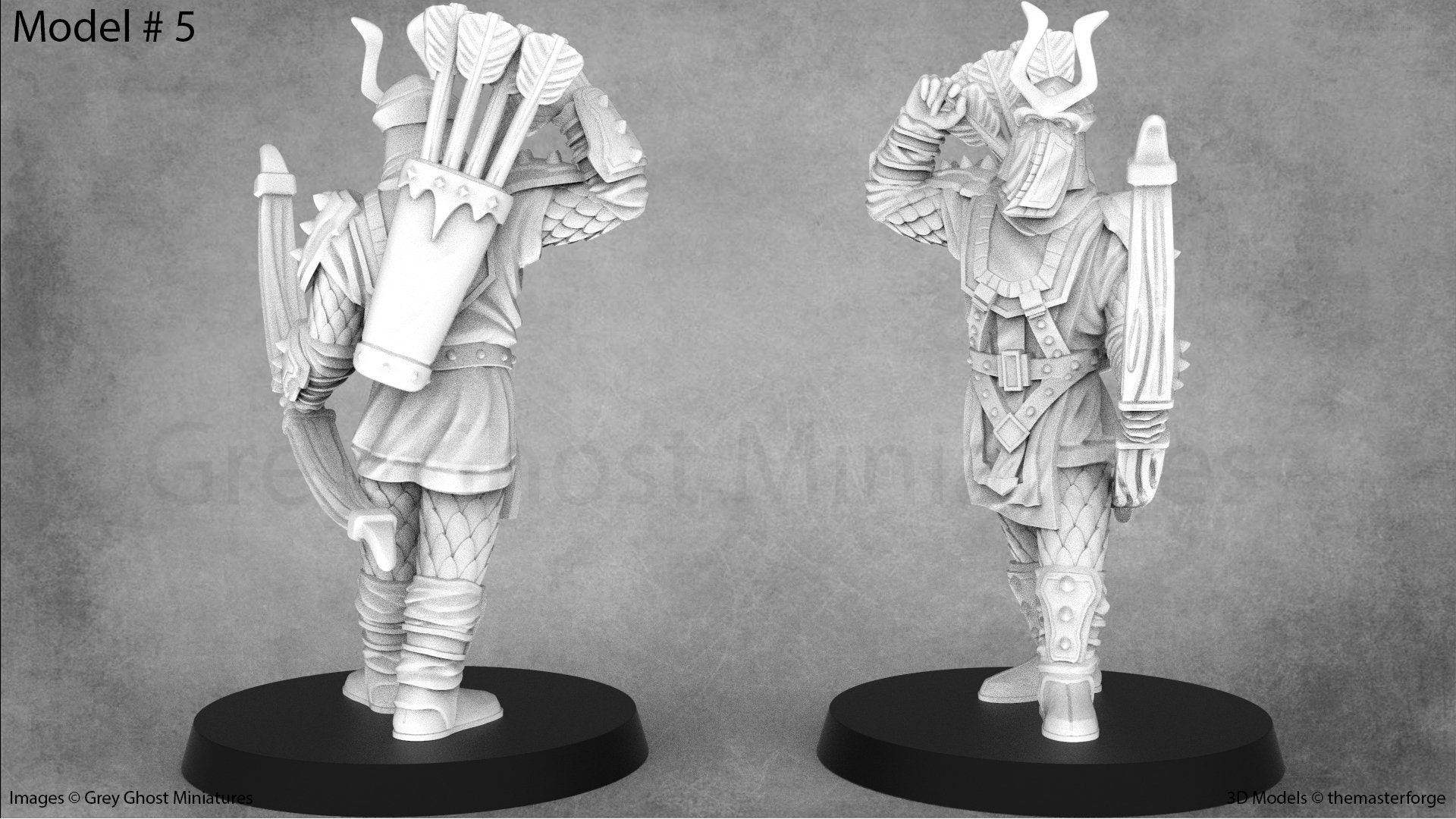 Easterling Miniatures | Archers | Warriors | Fighters | Dnd Mini - Etsy