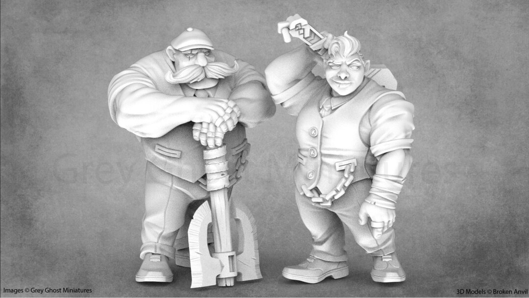 Dwarf Gangster Miniatures - Etsy