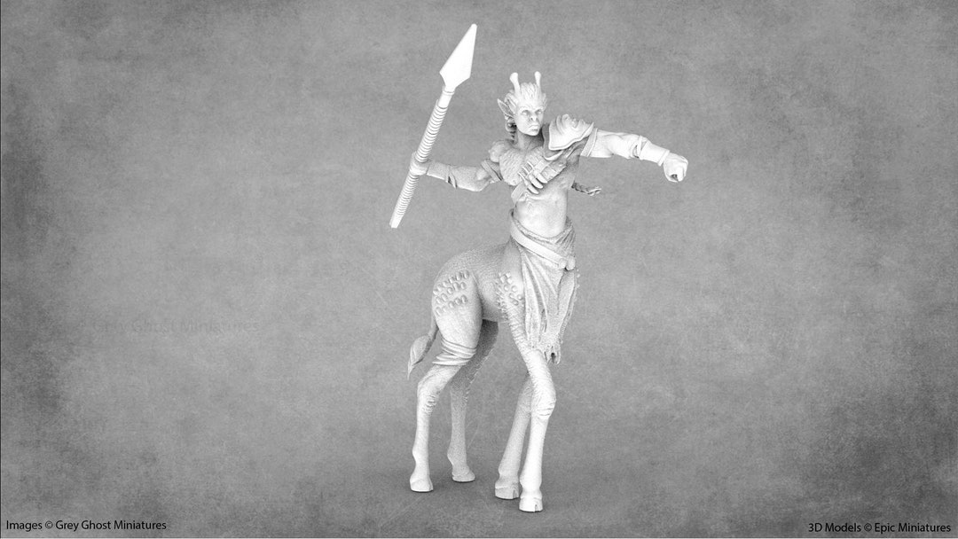 Giraffe Centaur Miniatures Epic Miniatures - Etsy