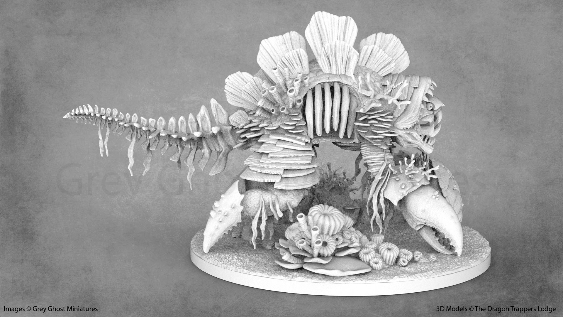 Amazing Coral Golem Miniature Underwater Miniatures Golem | Etsy