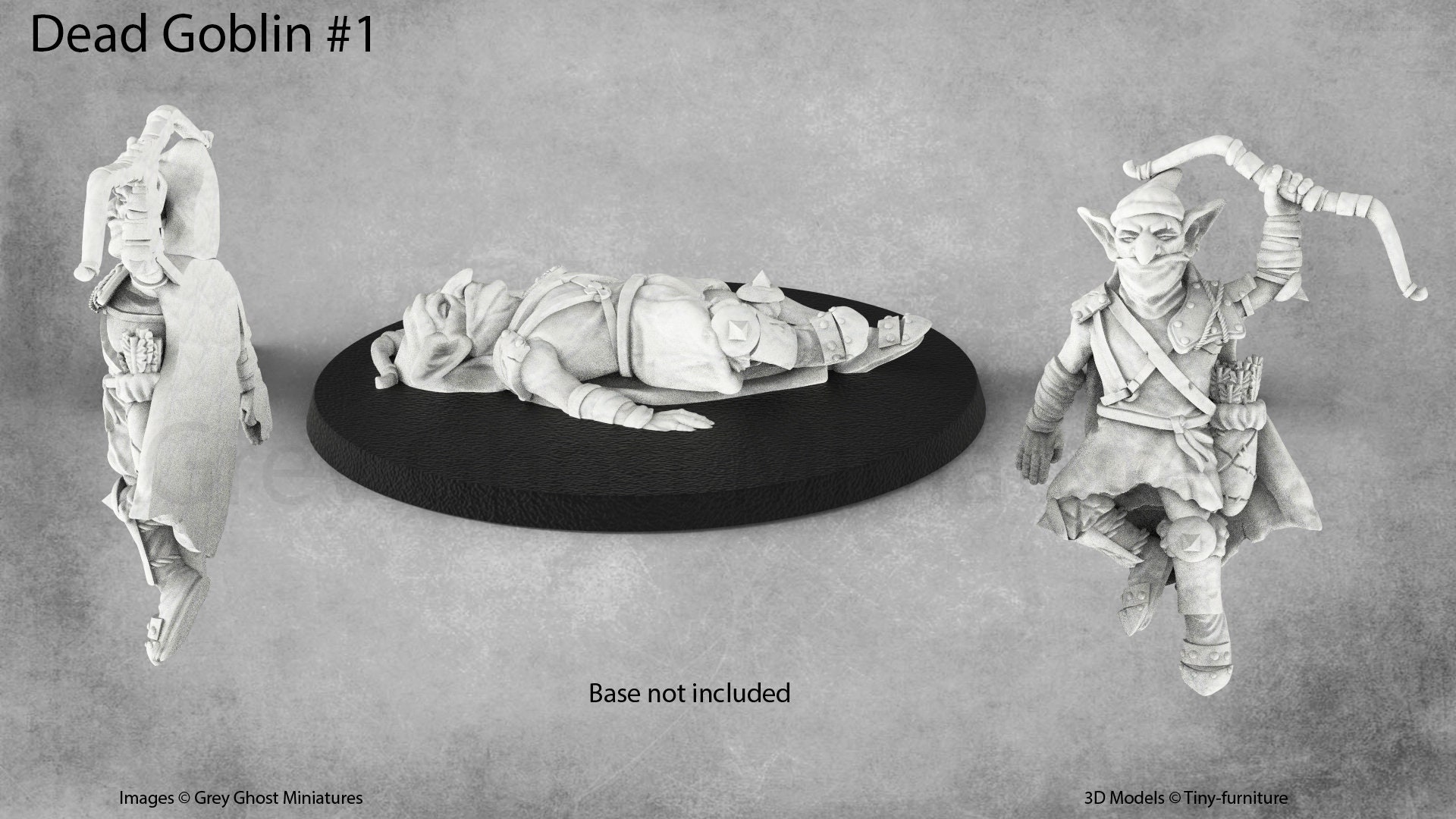Dead Goblin Miniatures | Dead Goblins | Dying Goblins | Dead Goblin ...