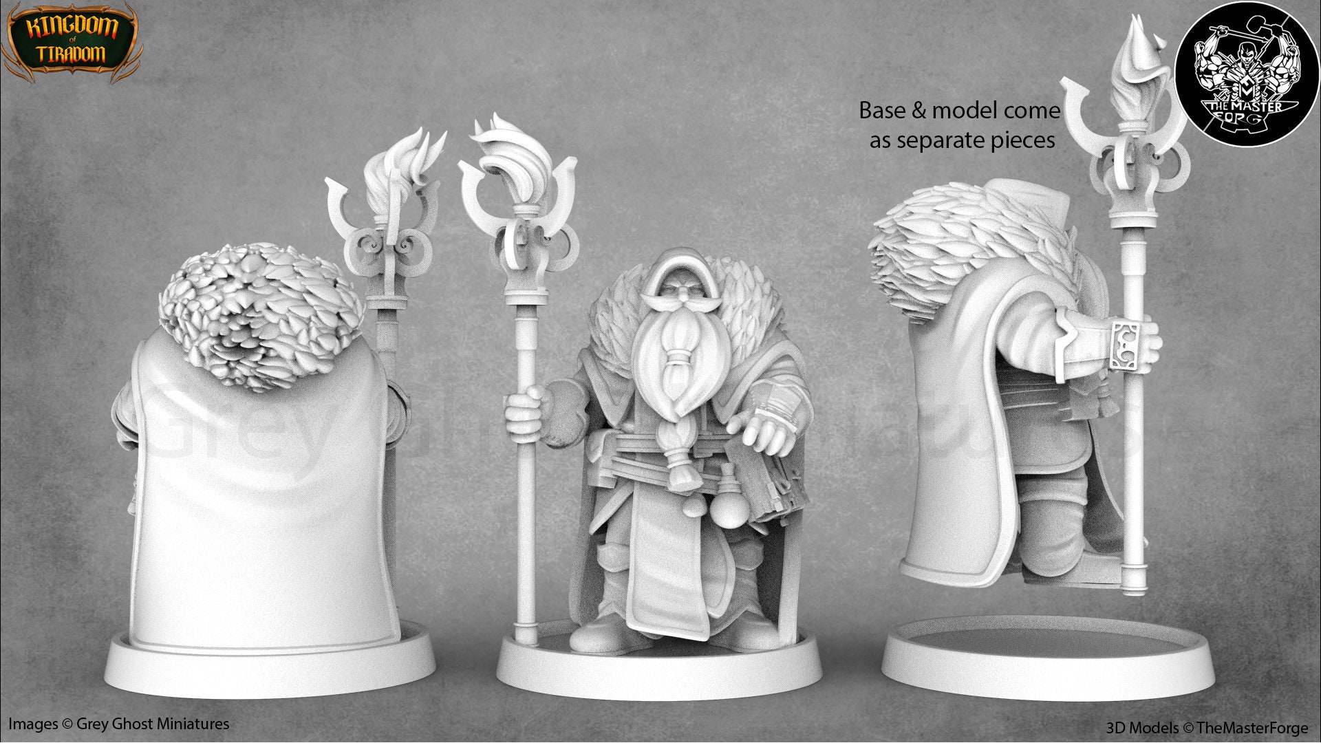 Dwarven Wizard Miniature Dwarf Miniature Wizard Miniature - Etsy UK