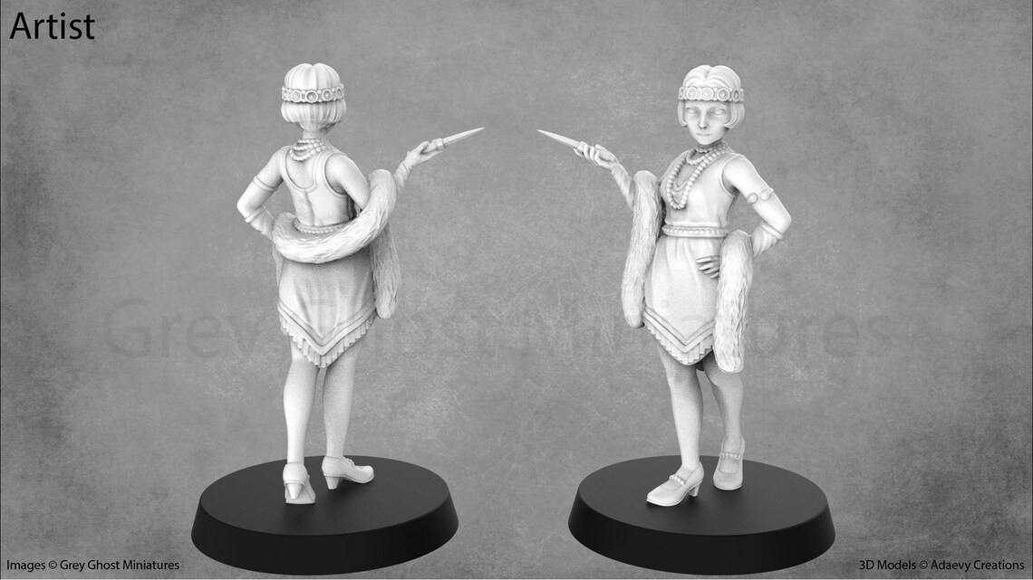 Innsmouth Investigators | 1920s Miniatures | Artist | Gangster ...