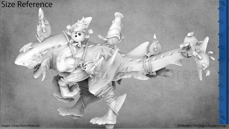 Kakamora, Coconut Monsters | Coconut Shark Miniature | Dragon Trappers ...