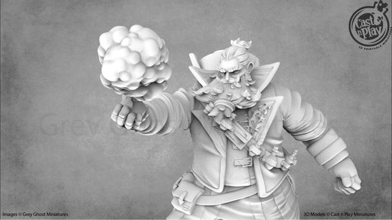 Alchemist Miniatures Mage Miniature Cast n Play3 | Etsy