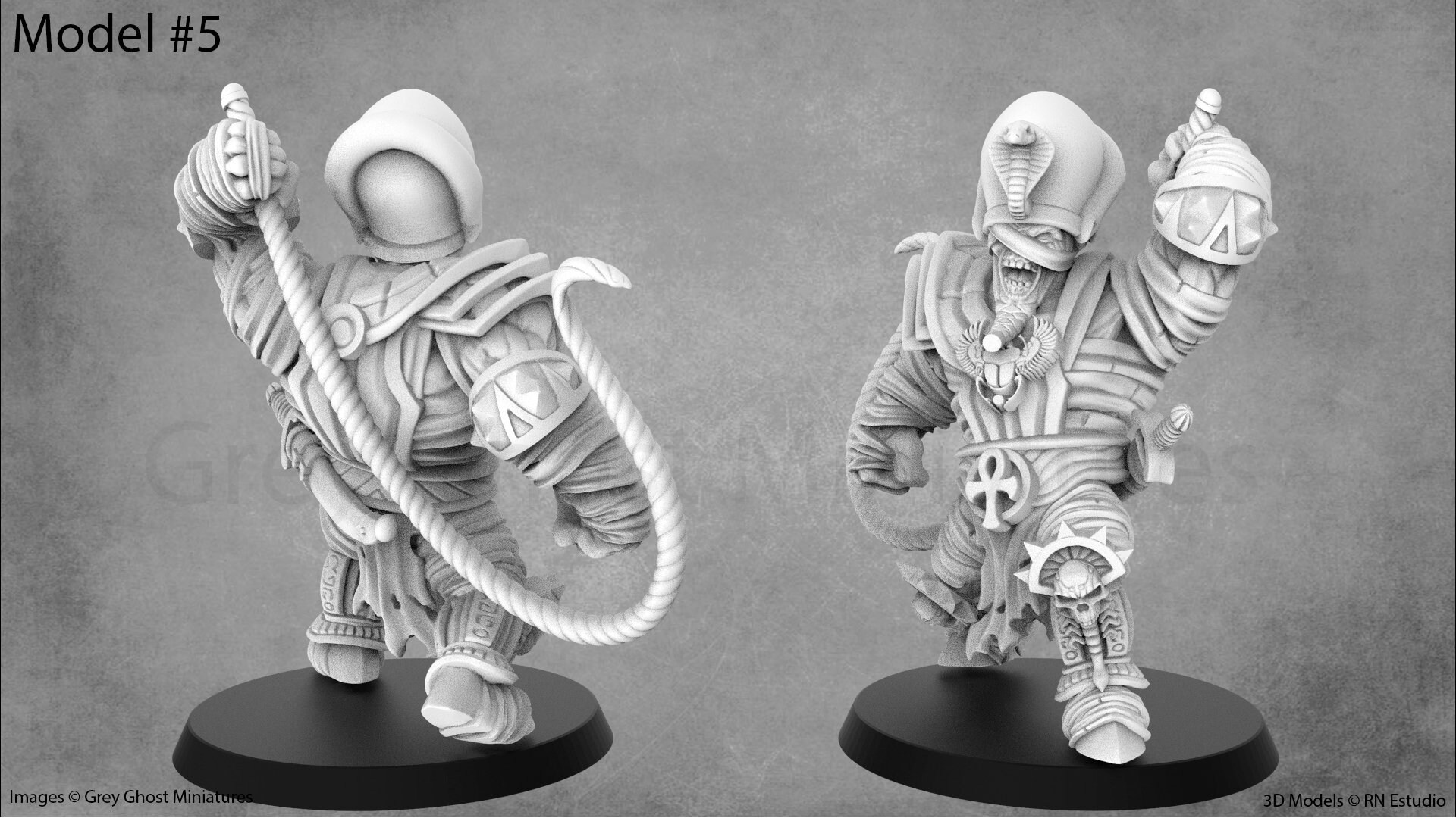 Egyptian Mummy Miniatures Mummy Models 32mm Miniatures - Etsy New Zealand