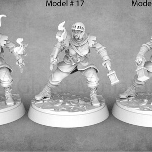 Fantasy Soldier Miniatures | STL Miniatures - Etsy
