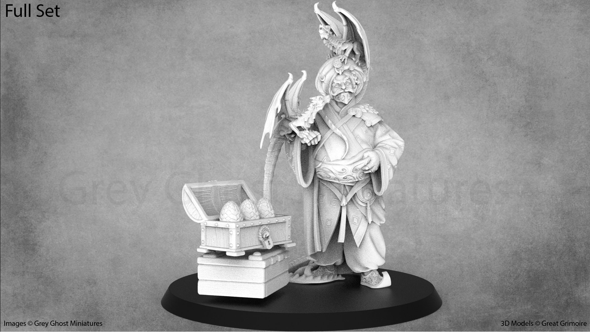 Dragon Merchant Miniature Great Grimoire - Etsy