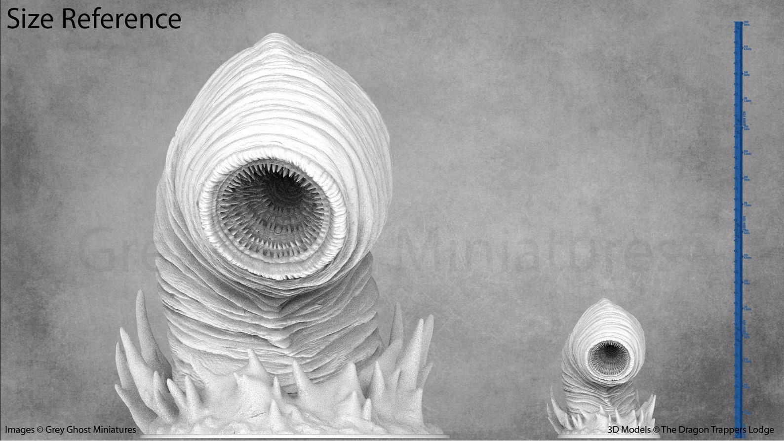 Wastewurm Giant Sandworm Model Dragon Trappers Lodge - Etsy