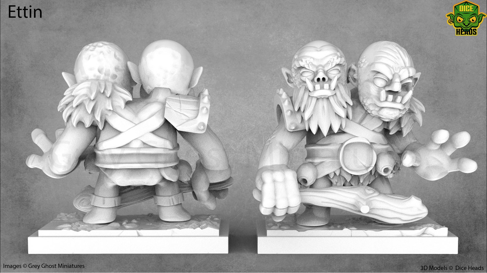 Chibi Giant-kin Models Giant Miniatures Chibi Giants - Etsy