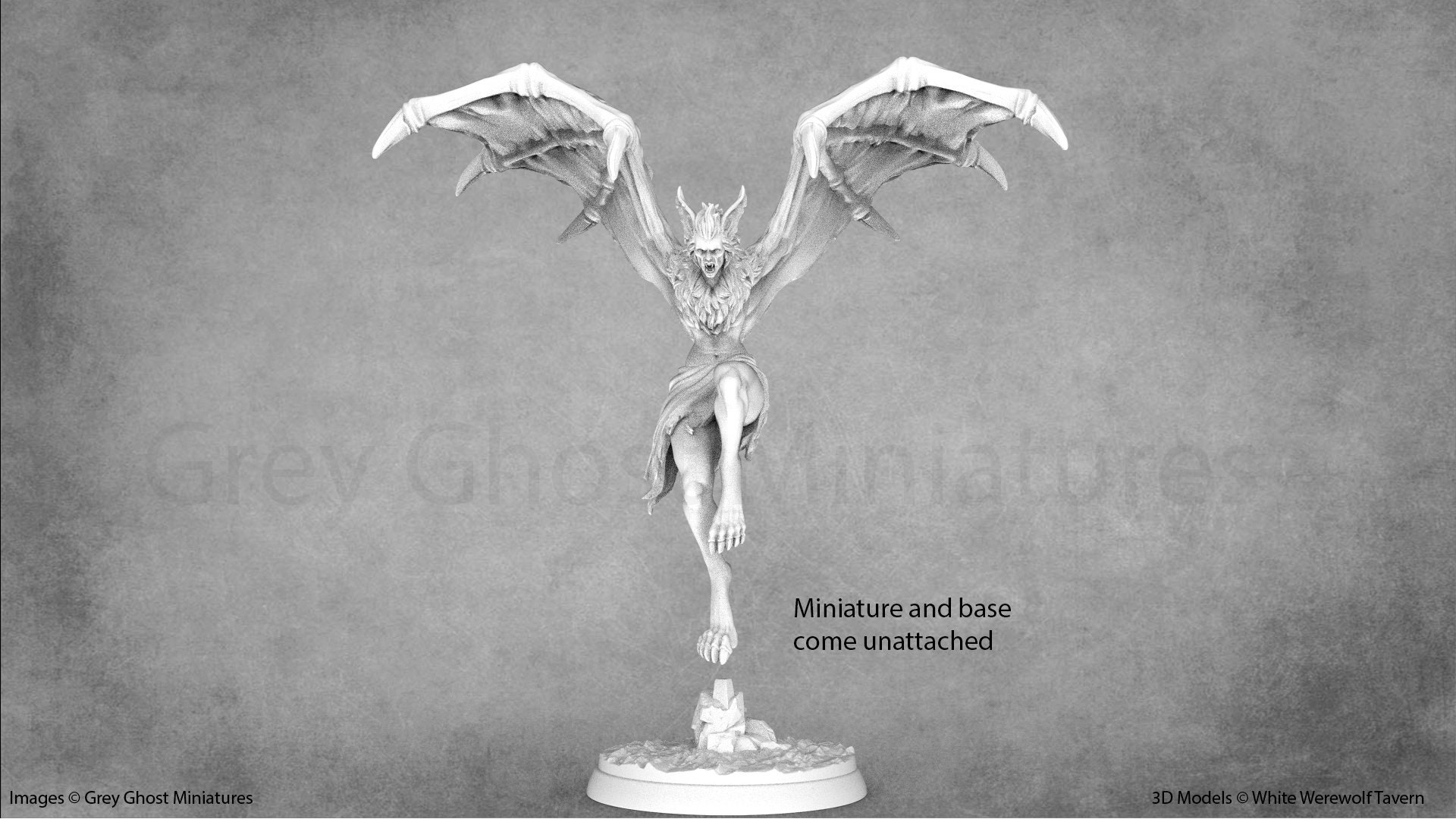 Set of Feral Vampires Bat-form Vampires White Werewolf | Etsy