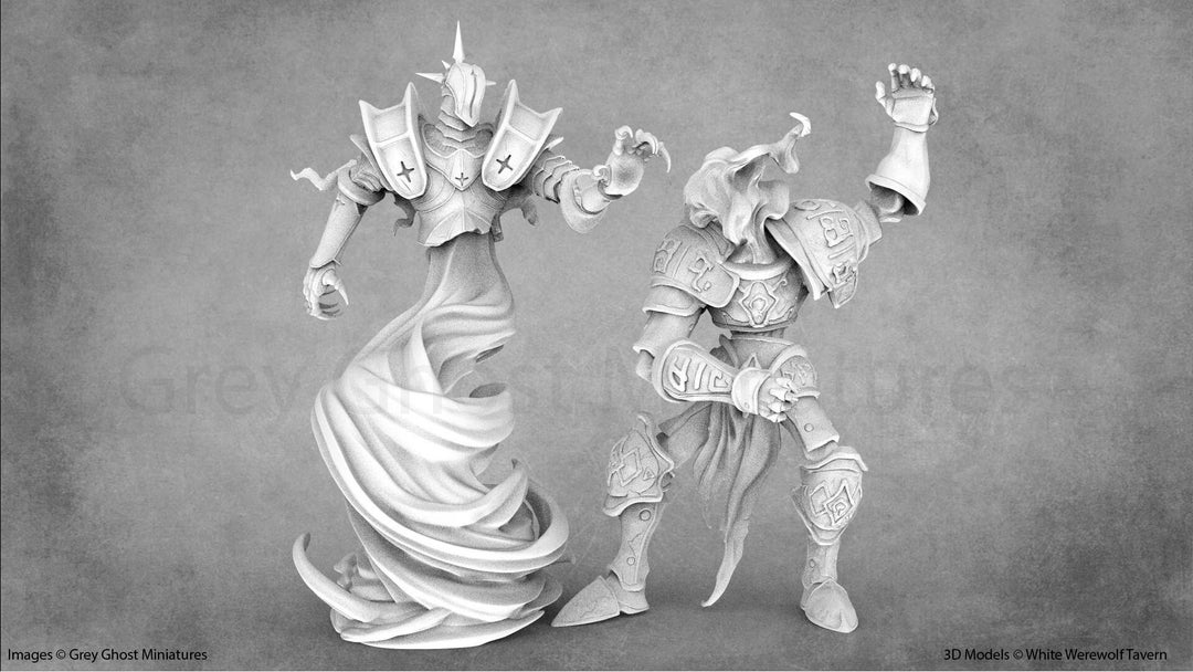 Fantasy Living and Elemental Armor Miniatures | White Werewolf Tavern ...