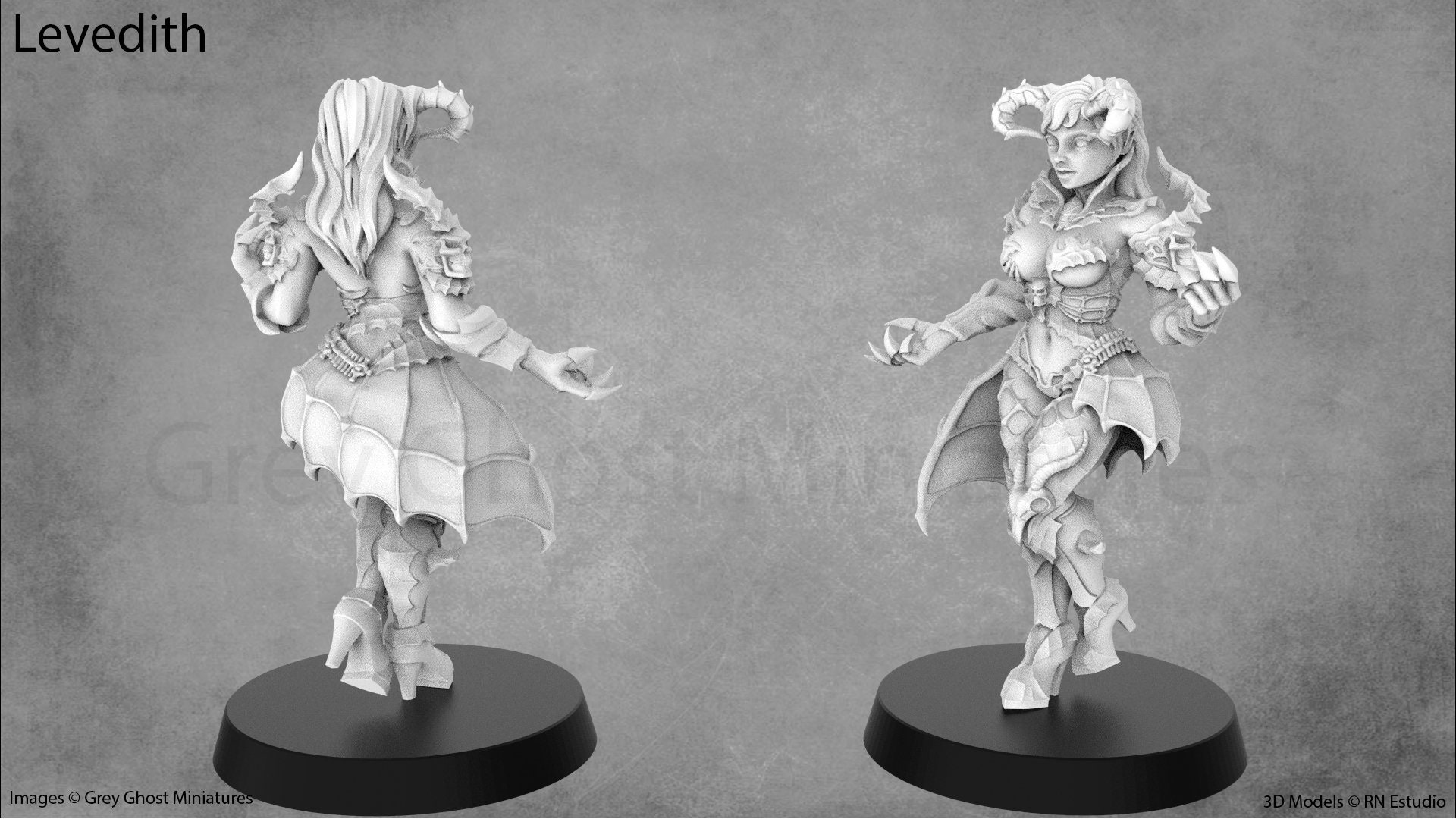 Video Game-inspired Female Miniatures 32mm Miniature 28mm - Etsy