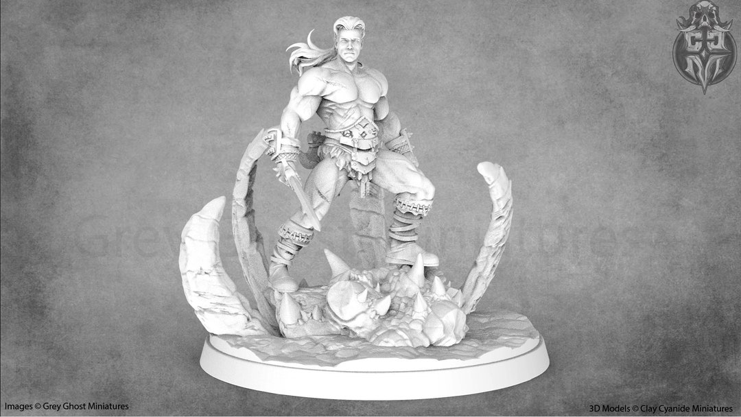 Hyborian Age Miniatures Clay Cyanide - Etsy