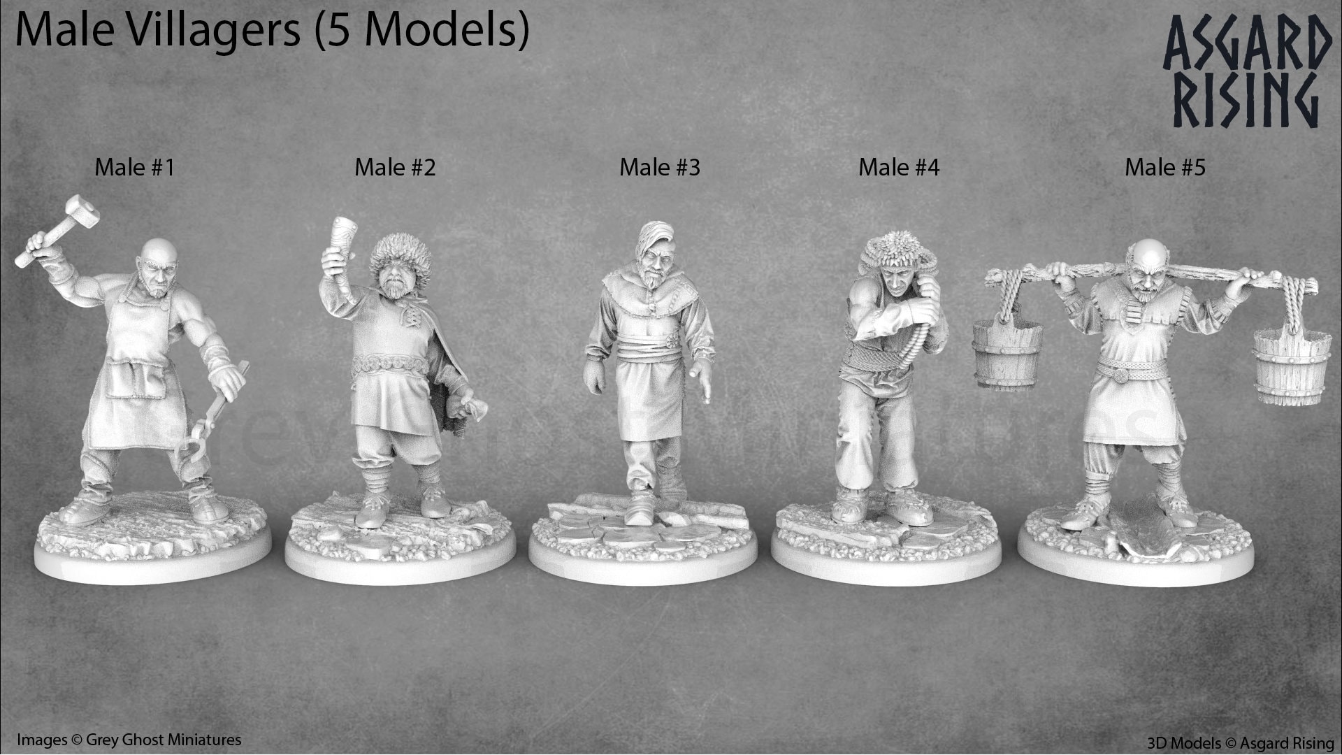 Amazingly Detailed Villager Miniatures Viking Villager - Etsy Canada