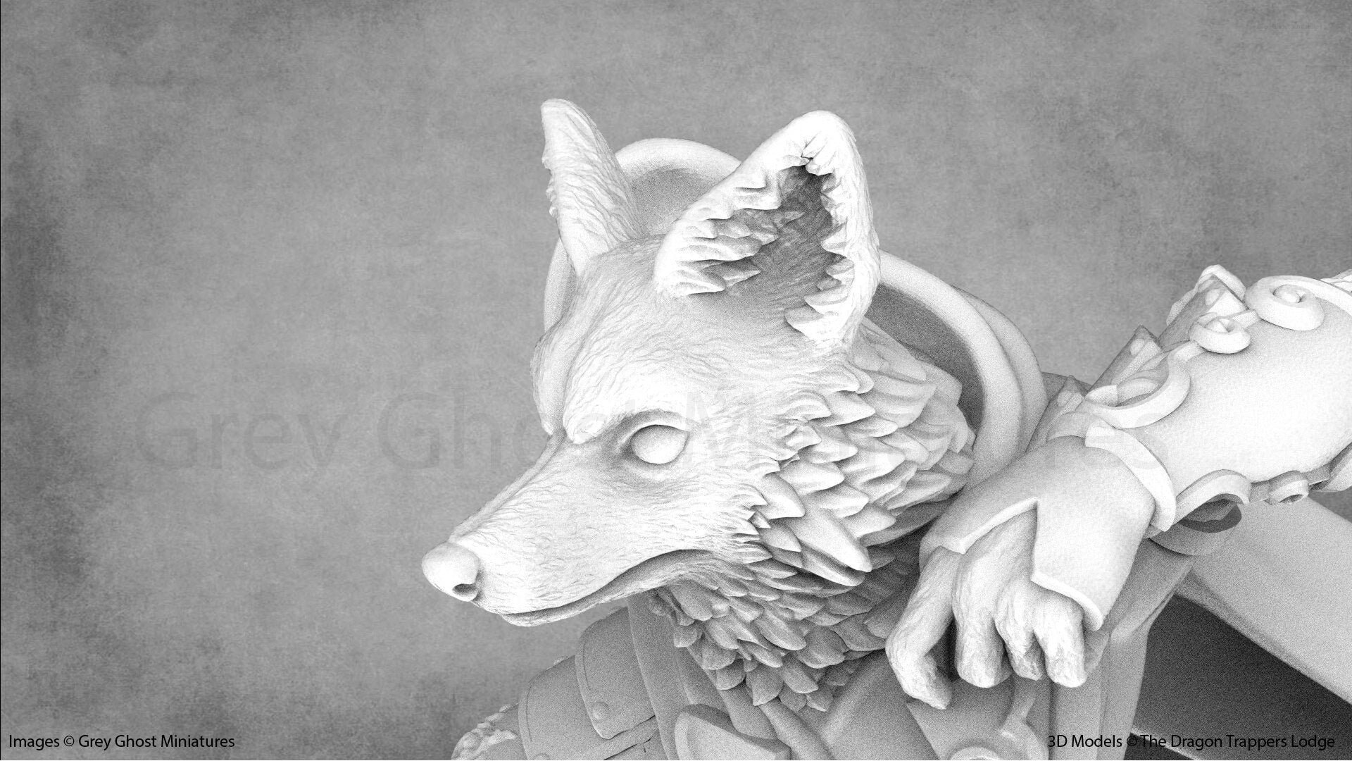 Kitsune Miniatures Archer Monk Sorcerer Dragon - Etsy