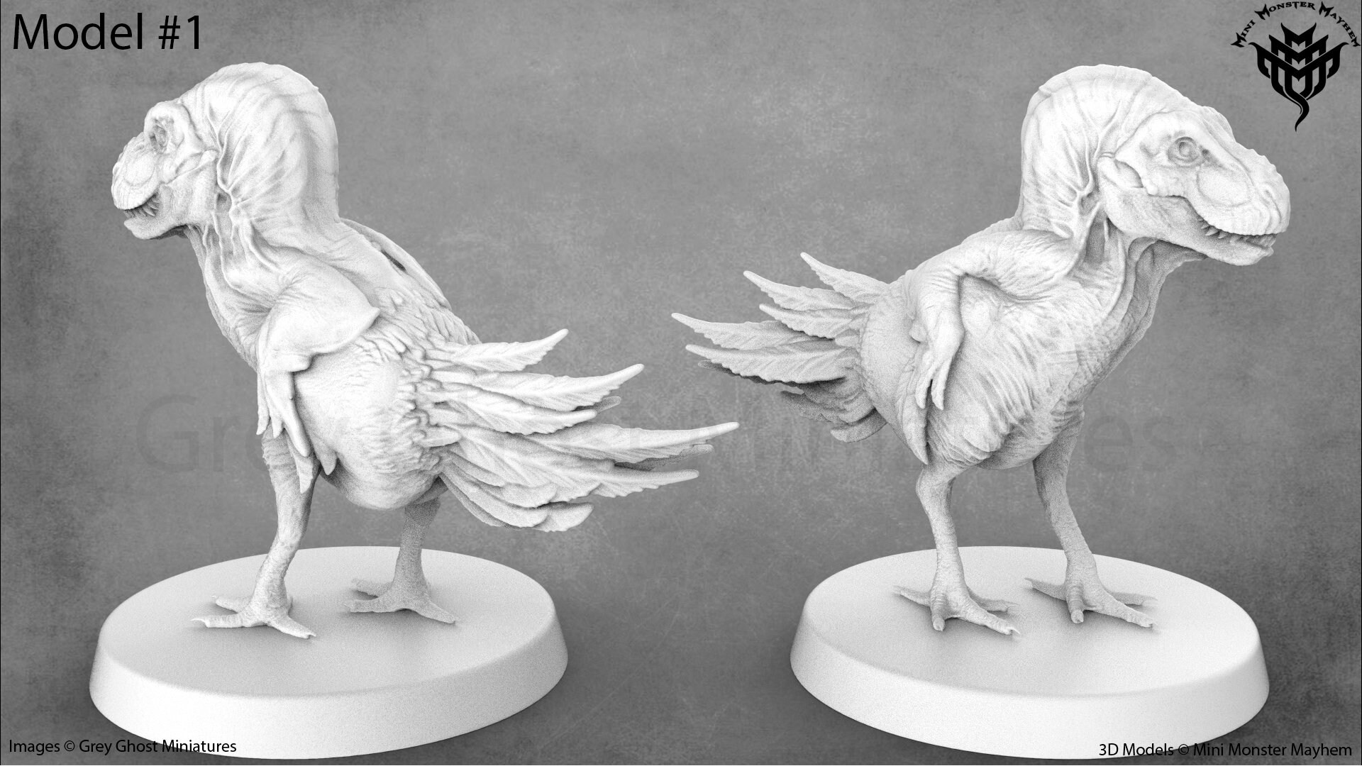 Apex Rex, Fantasy T-rex Miniature | Dinosaur Miniature | Mini Monster ...