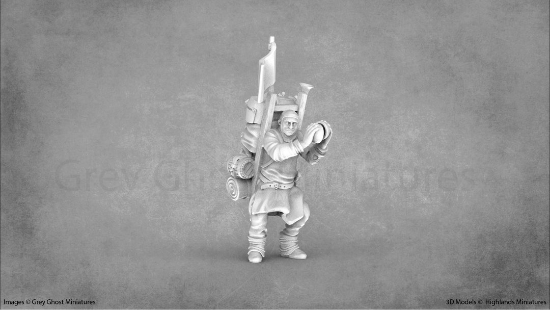 Patsy the Coconut Banger | Highlands Miniatures - Etsy