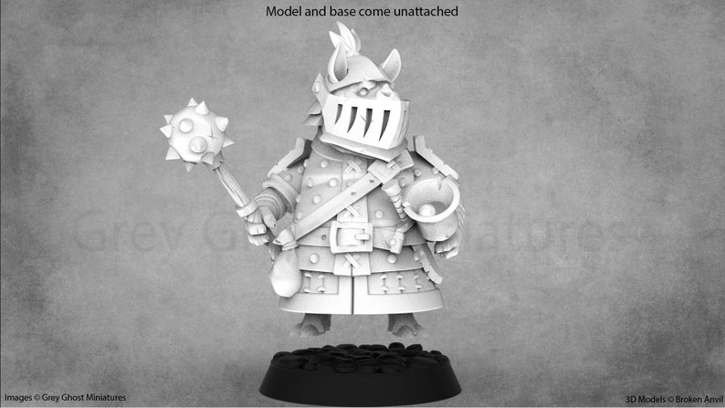 Hogfolk Miniatures Pigfolk Miniatures Warrior Bomber - Etsy