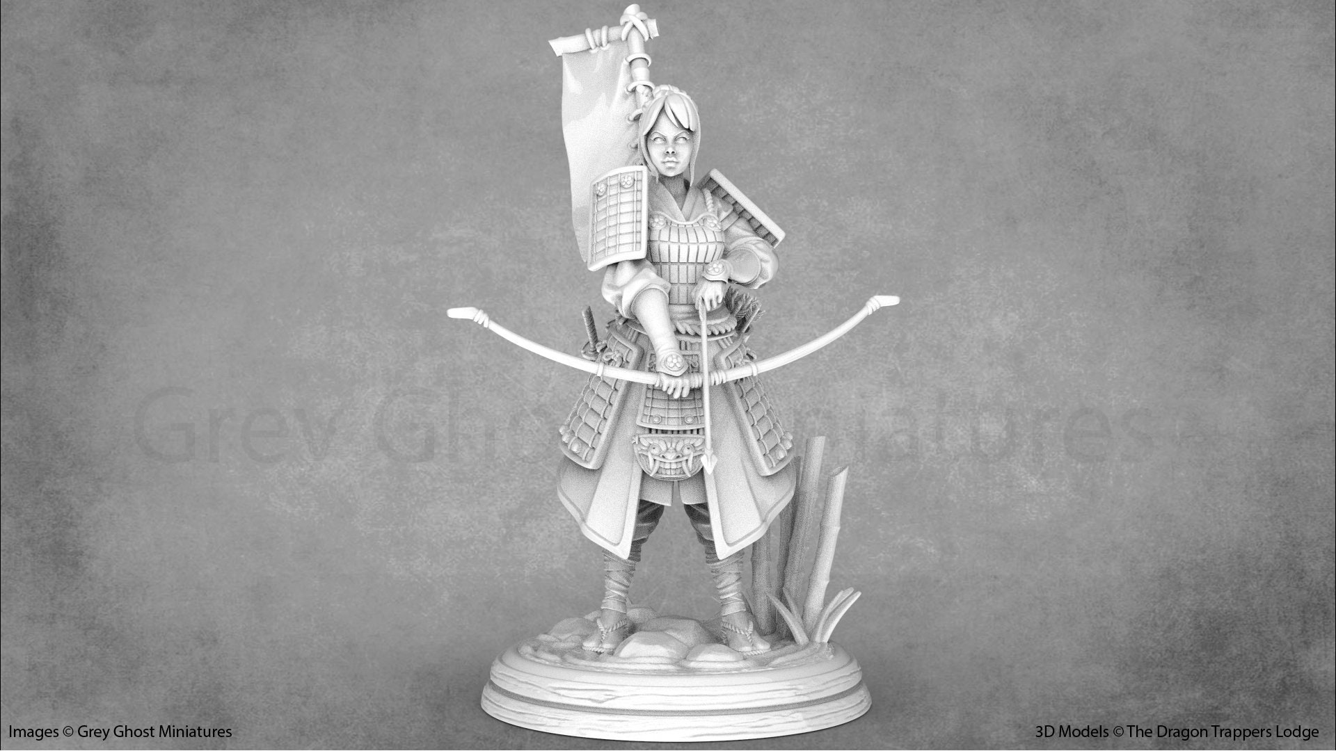 Sakura Female Samurai Samurai Miniature Japanese Fighter - Etsy