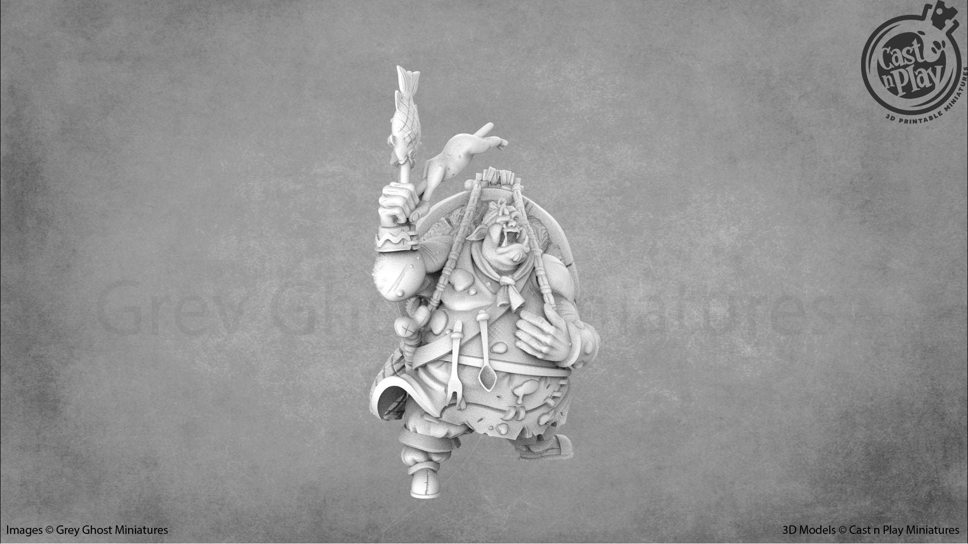 Undur the Half-orc Food Merchant | Town Terrain | Cast N Play - Etsy