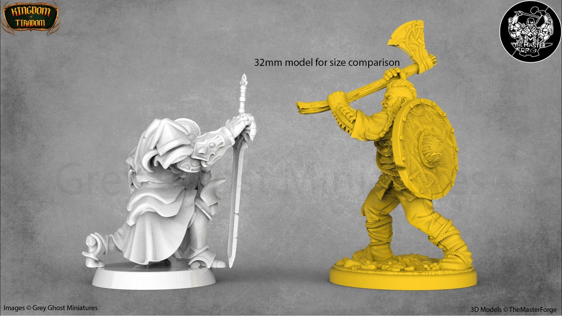 Warforged Fighter Miniature Warforged Miniature Fighter - Etsy