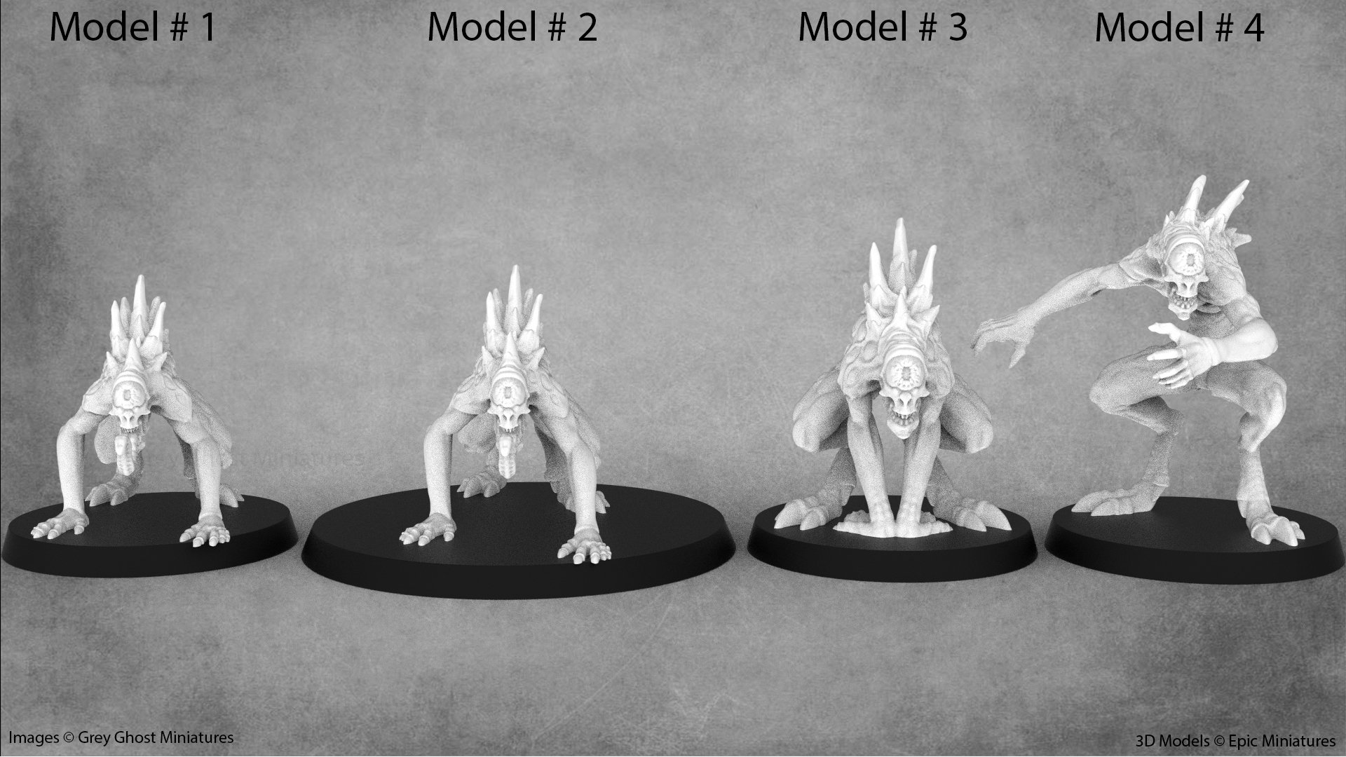 Nothic Miniatures Epic Miniatures | Etsy