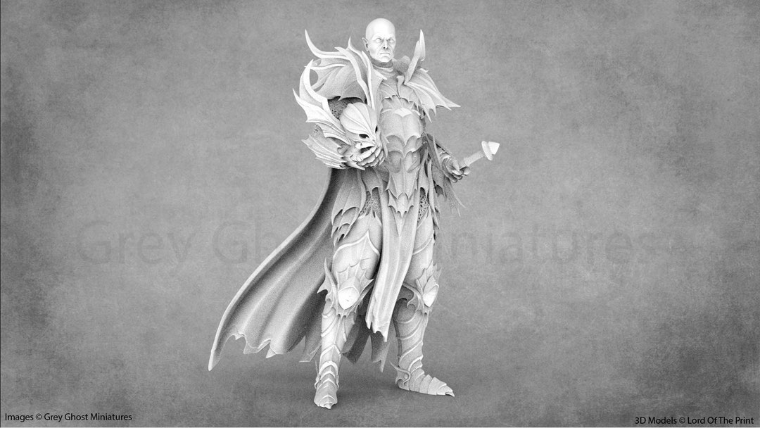 Blood Knight Miniatures | Lord of the Print - Etsy