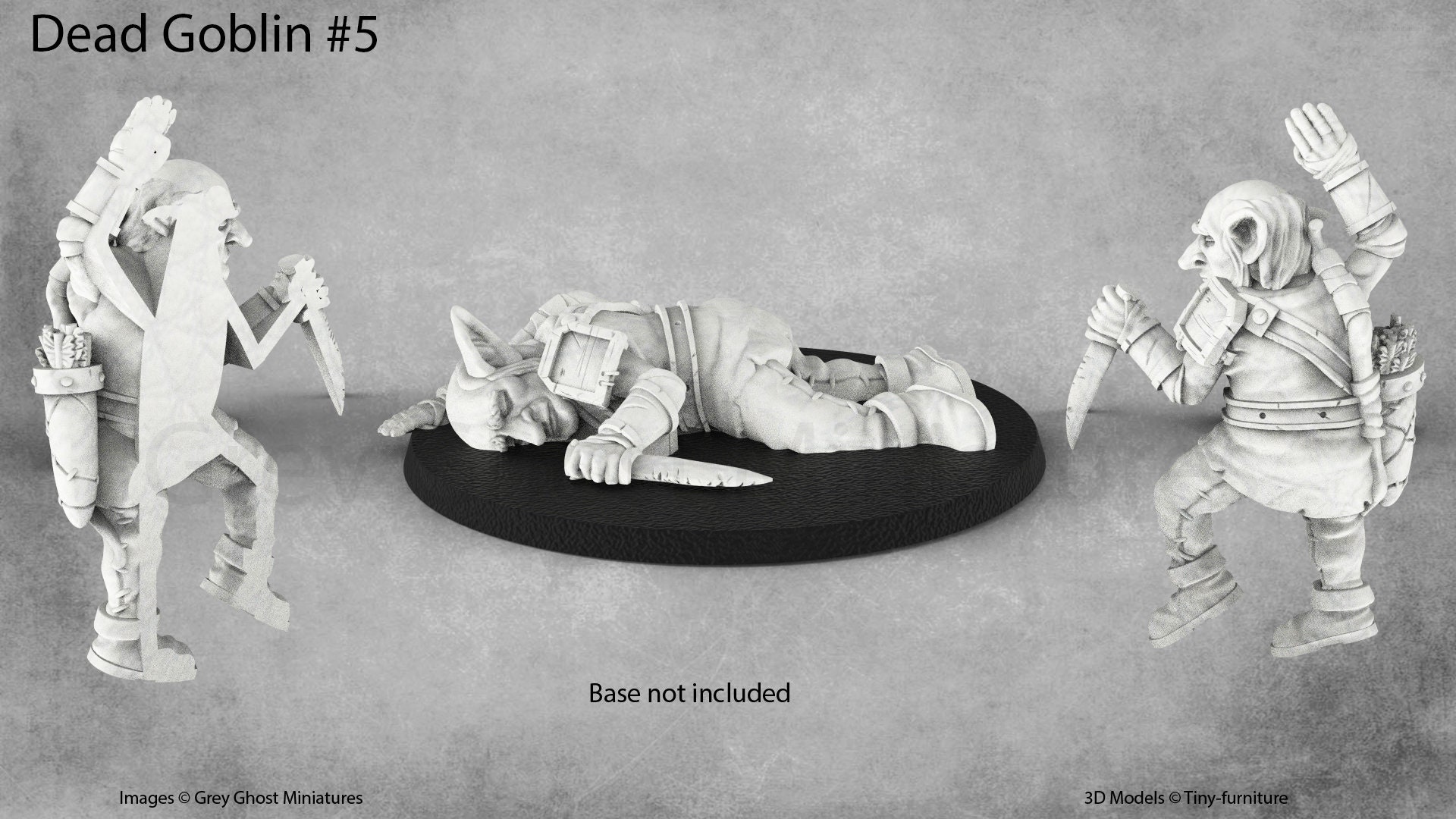 Dead Goblin Miniatures | Dead Goblins | Dying Goblins | Dead Goblin ...