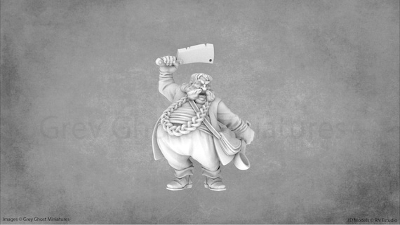 Bombur the Hobbit Lord of the Rings Miniature Gorgeous - Etsy