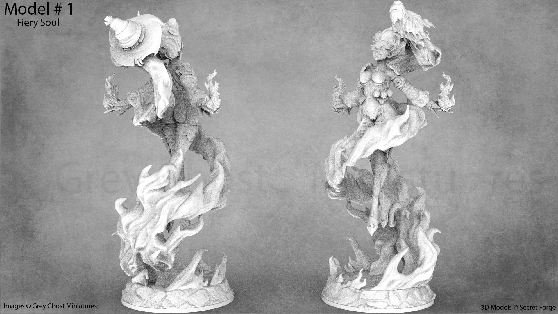 Nsfw Adult Fantasy Sorcerer Miniatures Secret Forge Etsy Australia