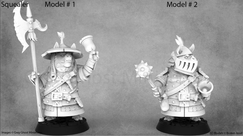 Hogfolk Miniatures | Pigfolk Miniatures | Warrior | Bomber | Soldier ...
