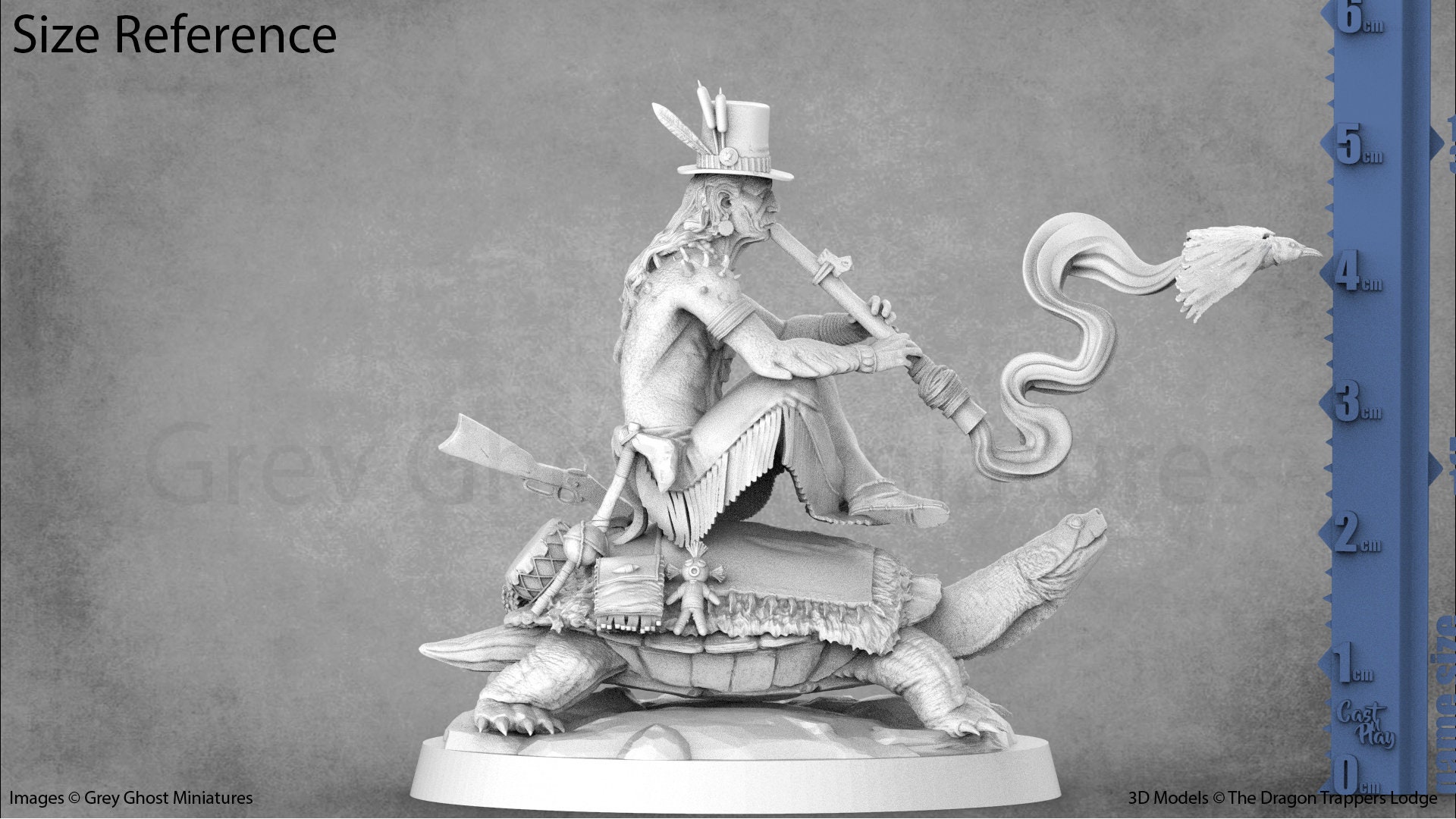 Alakoyu the Turtle Native American Miniature Turtle Rider | Etsy