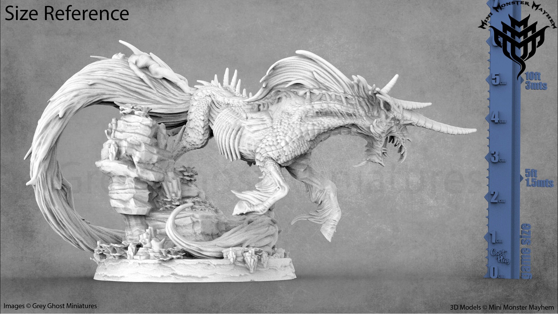 Wraithful Kirin Kirin Model Mini Monster Mayhem - Etsy