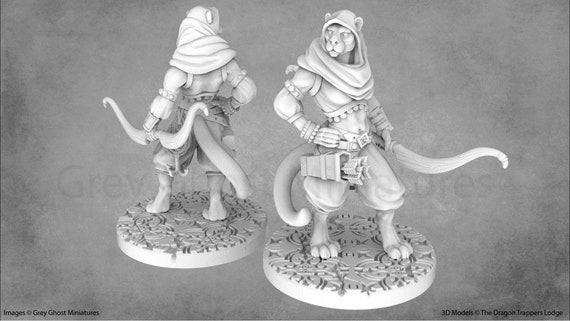 Rakshasa Miniature Panther Miniature Cat Miniature - Etsy