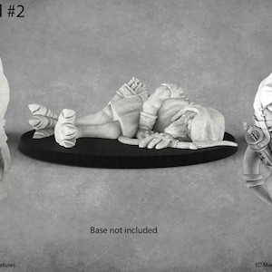 Dead Kobold Miniatures | Dead Kobold | Dying Kobold | Dead Kobold ...