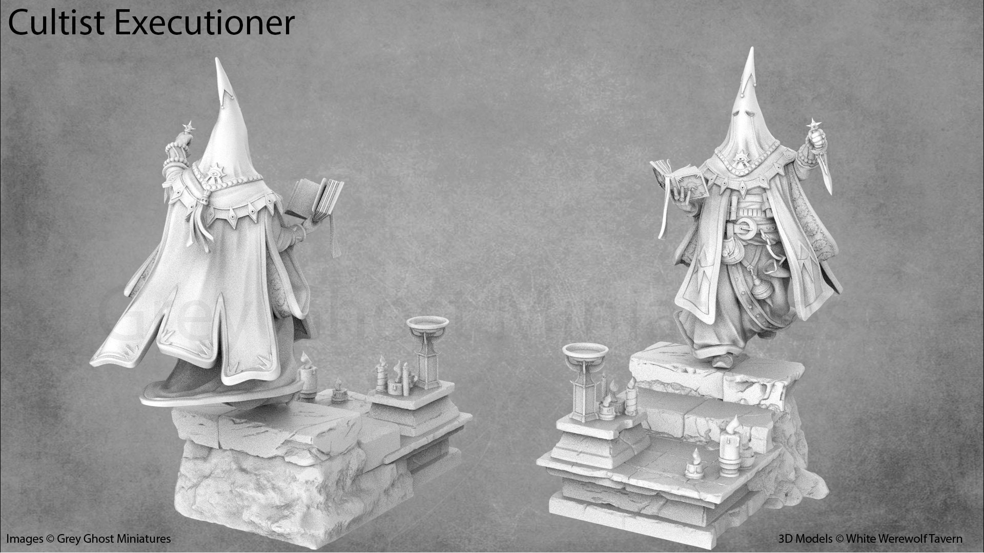 Highly Detailed Cultist Miniatures | Executioner | Assassin | 28mm ...