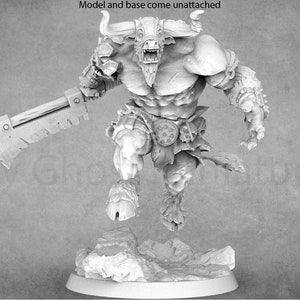Fantasy Minotaur Miniatures - Etsy
