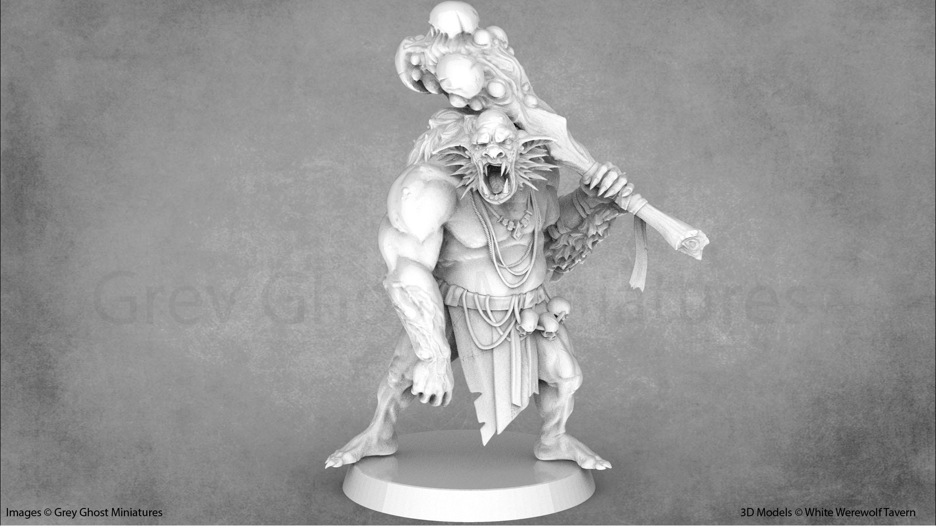 Gloock the Fomorian Miniature Ogre Miniature Giant | Etsy UK