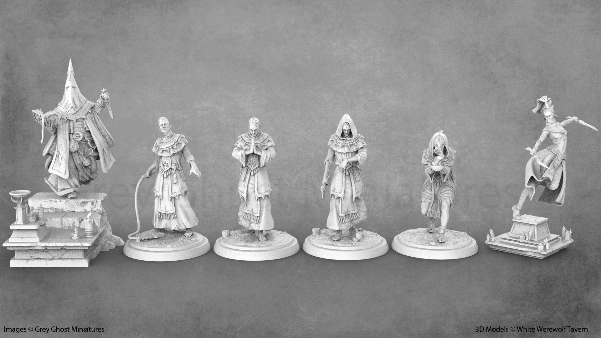 Highly Detailed Cultist Miniatures Executioner Assassin | Etsy