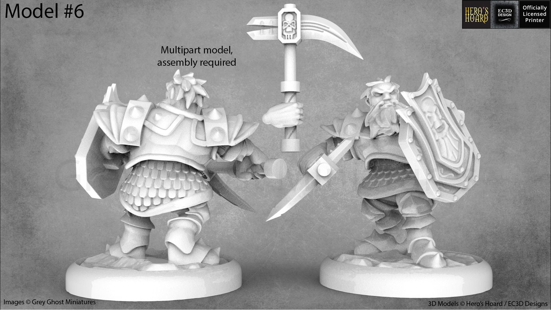 Gray Dwarves of the Underdark Duergar Miniatures Evil Dwarf - Etsy