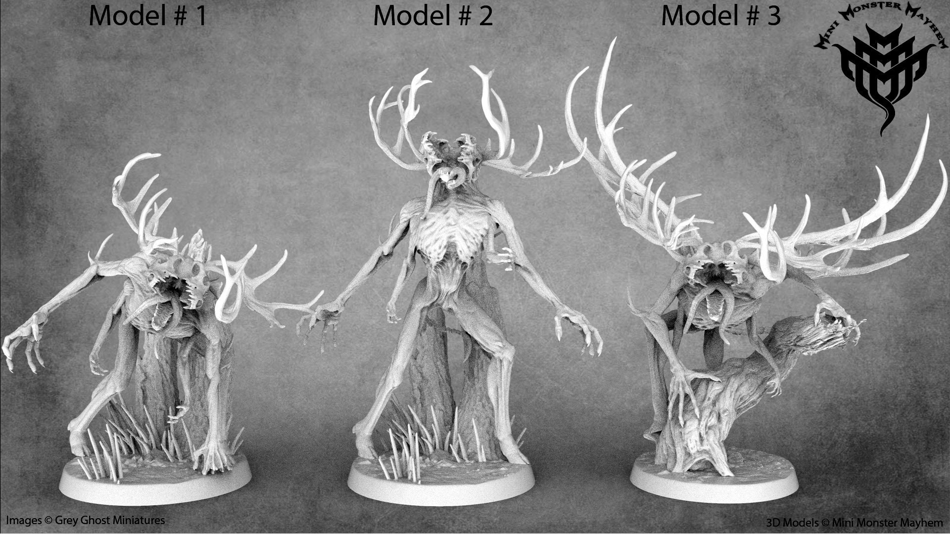 Fantasy Wendigo Miniatures Mini Monster Mayhem - Etsy