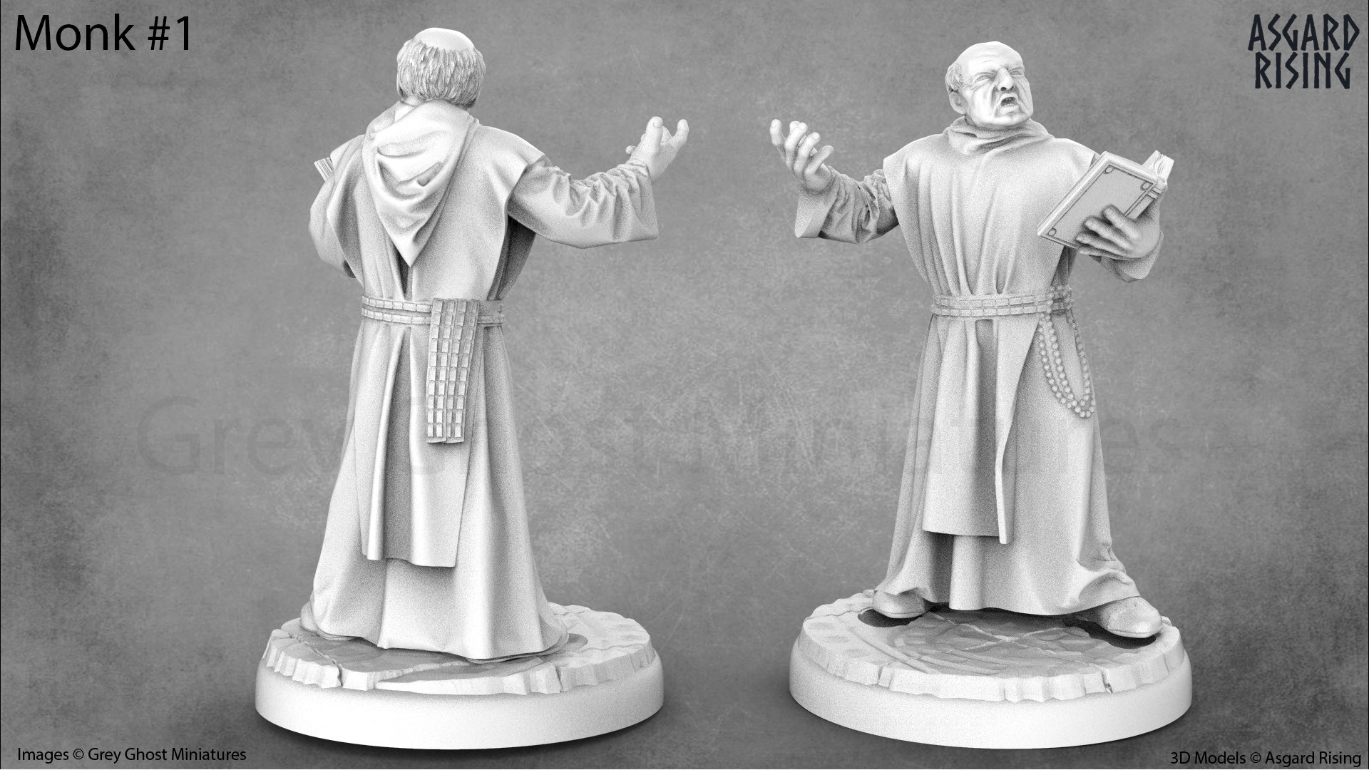 Any scale from 28mm to 100mm 20430 Premium 3D Printed & Painted Fantasy ...