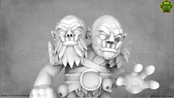 Chibi Giant-kin Models Giant Miniatures Chibi Giants | Etsy